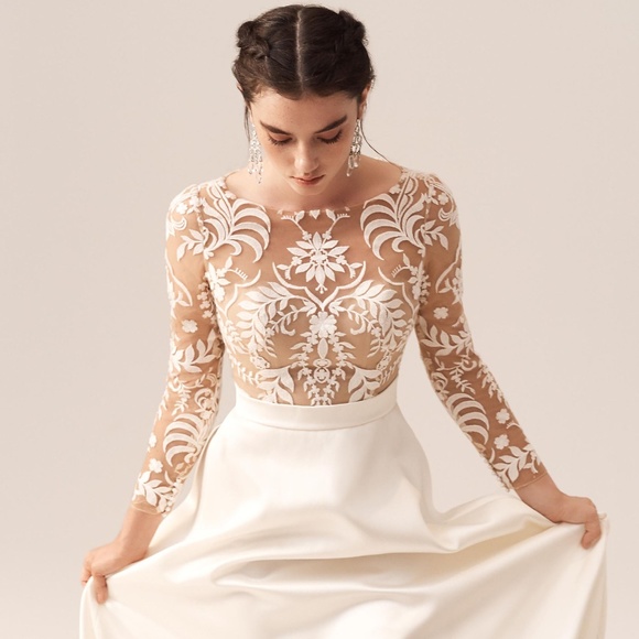 BHLDN | Dresses | Bhldn Willowby Watters Serena Gown Size New | Poshmark